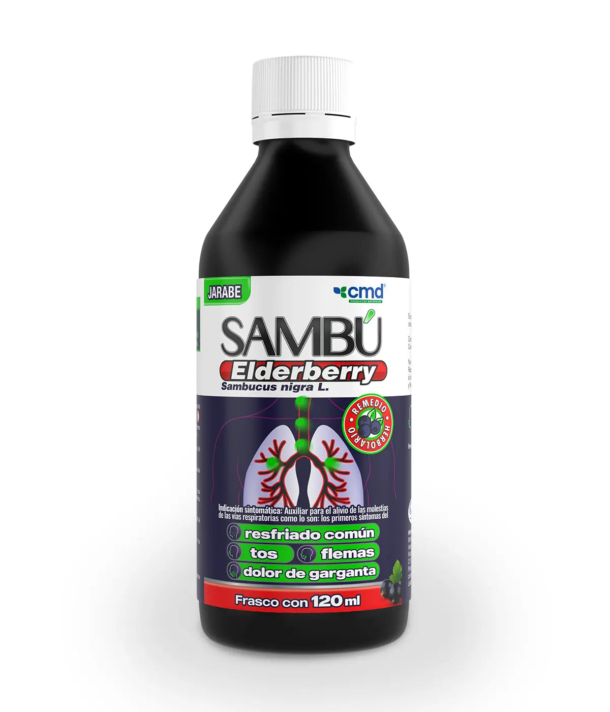 Sambu | Sauco Negro, Eldelberry | Jarabe con 120 ml. – Biofarma