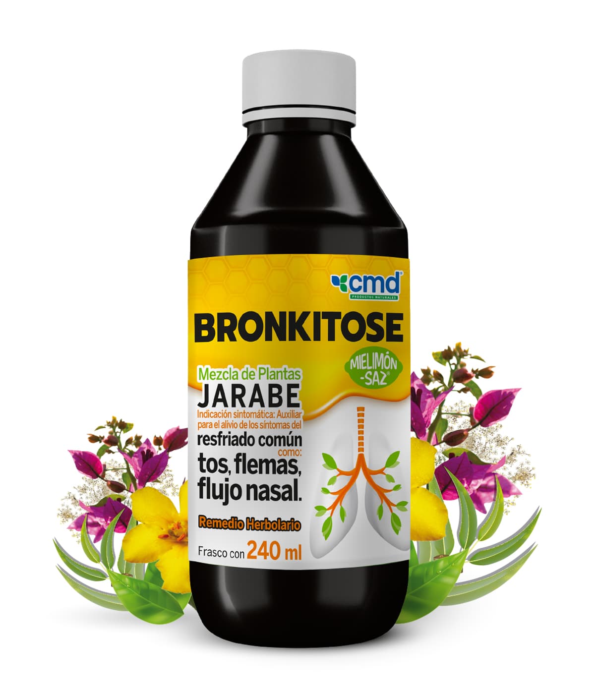 Bronkitose mielimon para síntomas de resfriado común – Biofarma