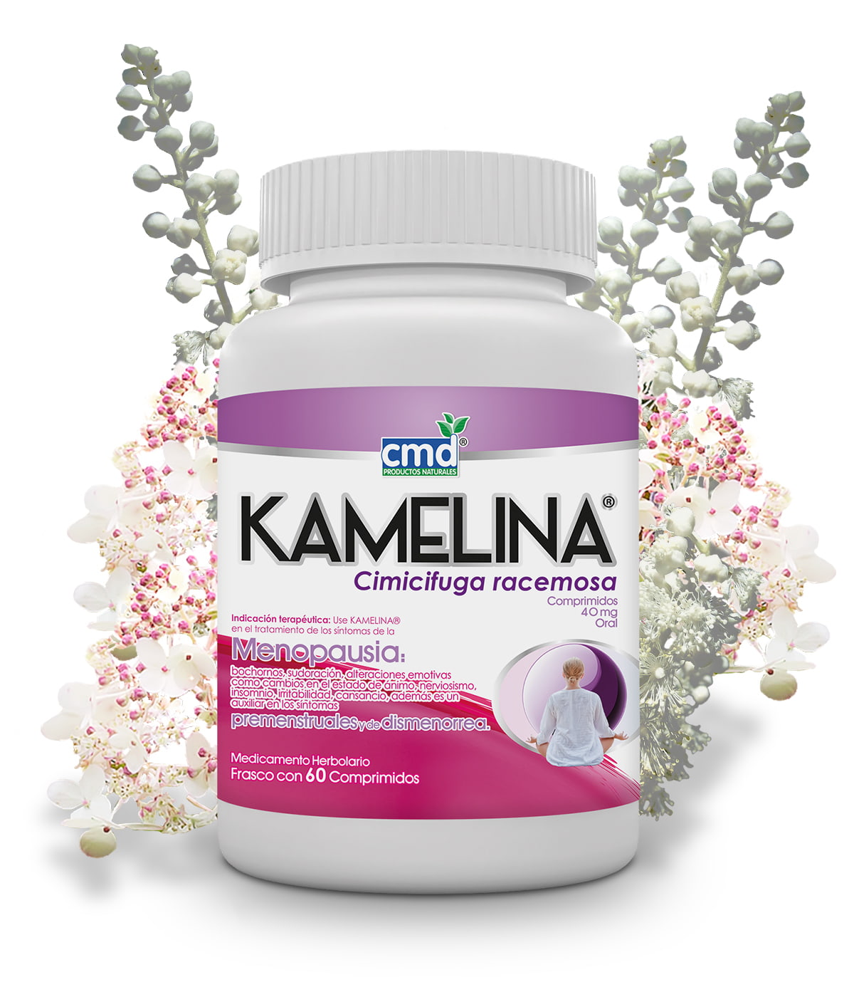 KAMELINA | Cimicifuga racemosa | 60 comprimidos – Biofarma