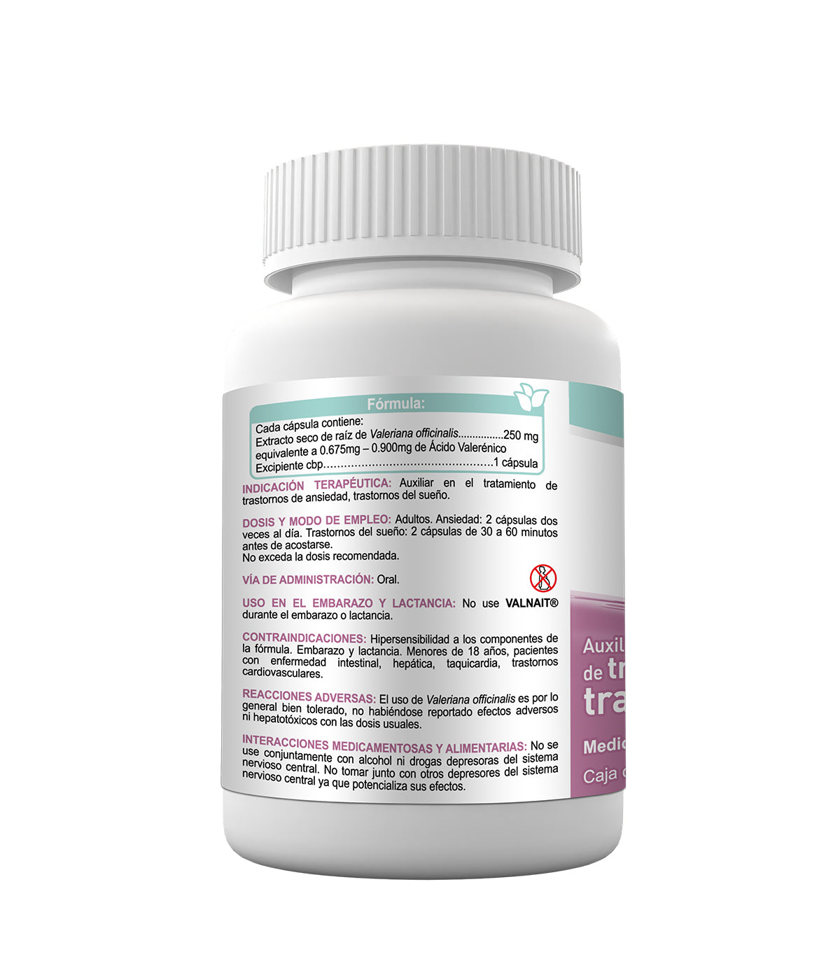 Valnait Valeriana officinalis para trastornos del sueño – Biofarma